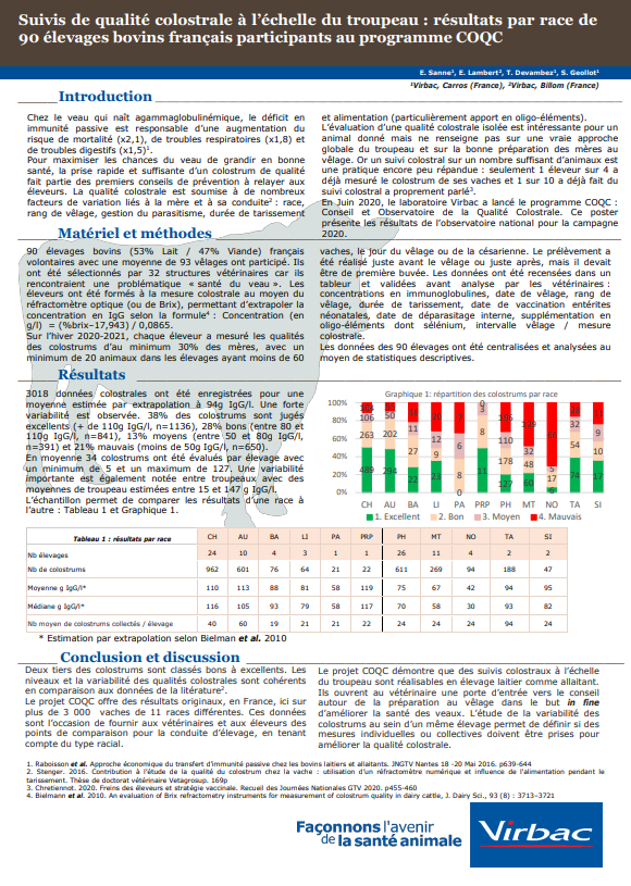 DAY 1 - Appli > Piloter la qualité colostrale / élevage bovins - Espace ...