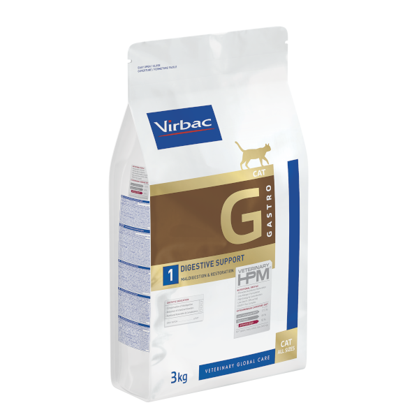 Virbac HPM Chat G1 Digestive Support - Espace Vétérinaire