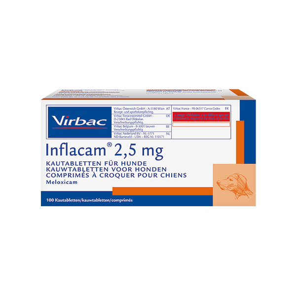 Inflacam Comprimé Croquer Chien | Virbac