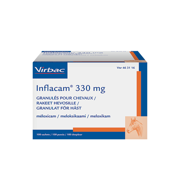 Inflacam 330 Mg Granulé Cheval