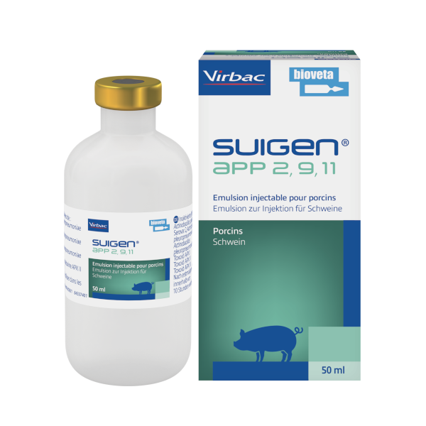 Suigen APP2, 9, 11 Emulsion Injectable Porcin | Virbac
