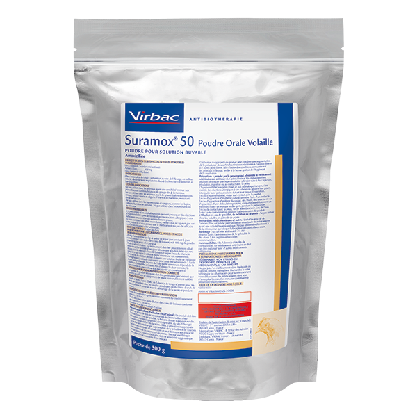 Suramox Poudre Orale Soluble Volaille | Virbac