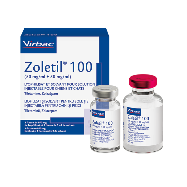 Zoletil Lyophilisat Solvant Chien Chat | Virbac